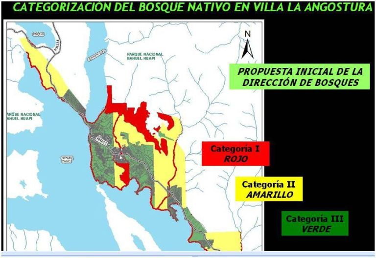 Comparación de los mapas propuestos para la Ley de Bosques | Diario ...